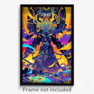 Art Poster - Candid Independence Day (Psychedelic Trippy Weird 11x17 ...