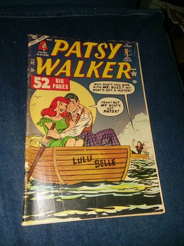 Patsy Walker #52 atlas marvel comics 1954 golden age hedy wolfe good ...