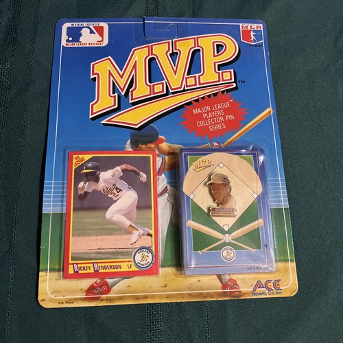 ALL-STARS 1990 MVP Collector Set RICKEY HENDERSON Sealed MVP Collector ...