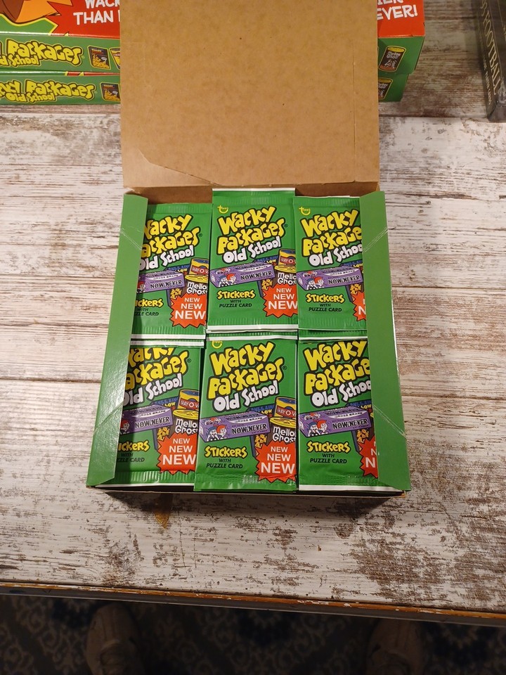 2013 Topps Wacky Packages OLD SCHOOL Series 4 S4 with 24 Unopened Packs ...