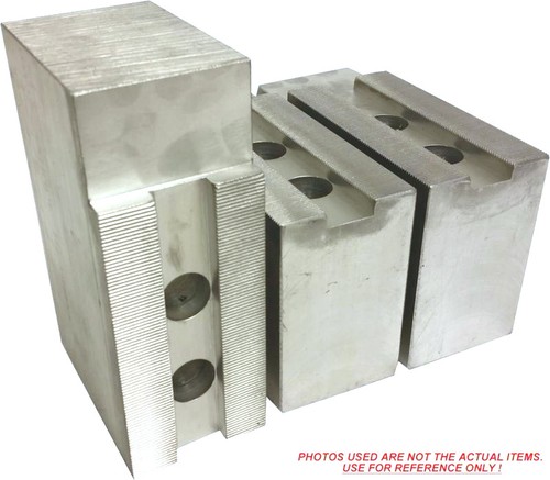 KT-6152AF Alum Soft Jaws For a 6" Chuck (Kitagawa, Samchully) ht=1.5 ...