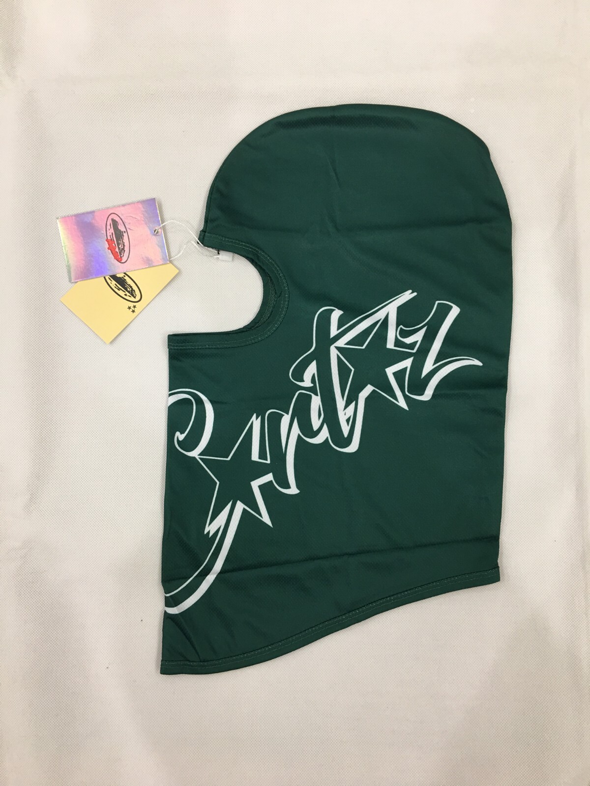 Corteiz Alcatraz 4 Starz Mountain Ski Mask Balaclava Face Cover Green ...