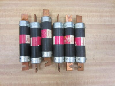 Pack of 6 Bussmann FRS-R-125 FRSR-125 125A 600VAC Fuse | eBay