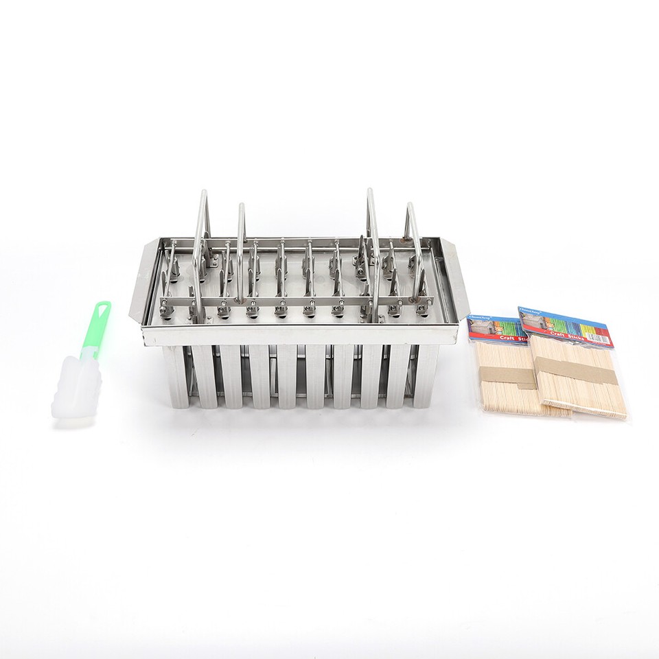 Ice Cream Stick Mold 20pcs Mold Cup Stainless Steel Popsicle Mold ...