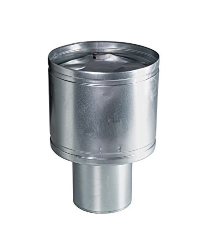 Chimney Anti-Wind Cowl Flue Liner Spark Arrestor Rain Duct Pipe Cover ...