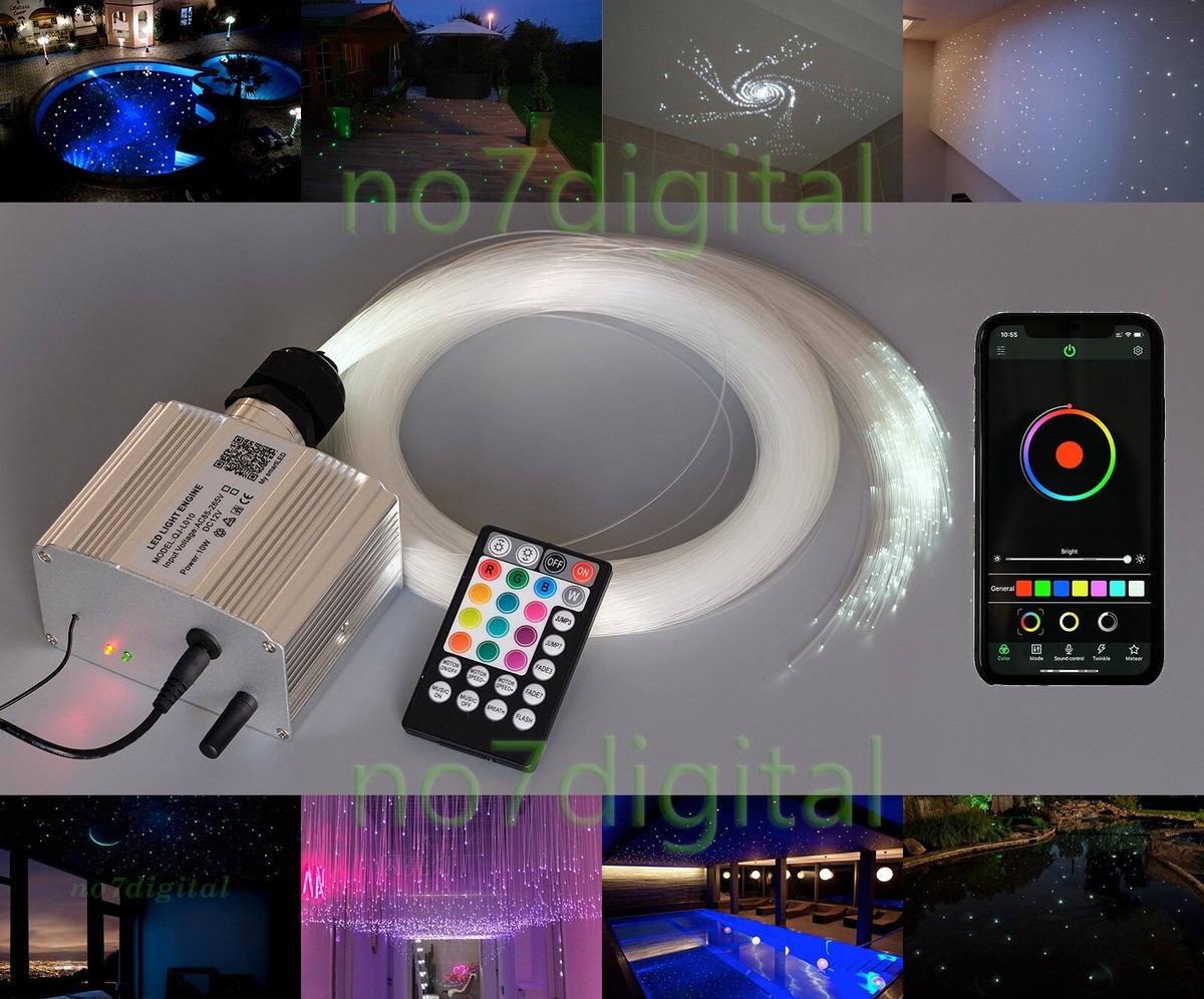 Fiber Optic Star Ceiling Light Kit