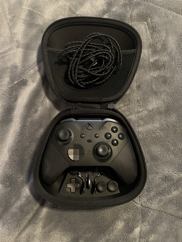 Microsoft Xbox Elite 2 Black Controller GOOD CONDITION | eBay