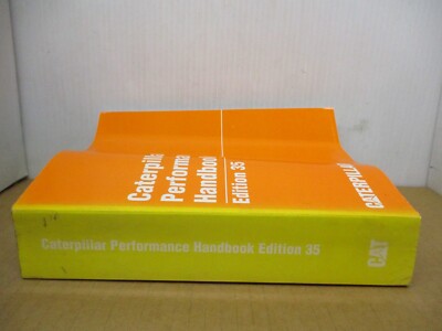 Manuals & Books - Caterpillar Performance Handbook Edition