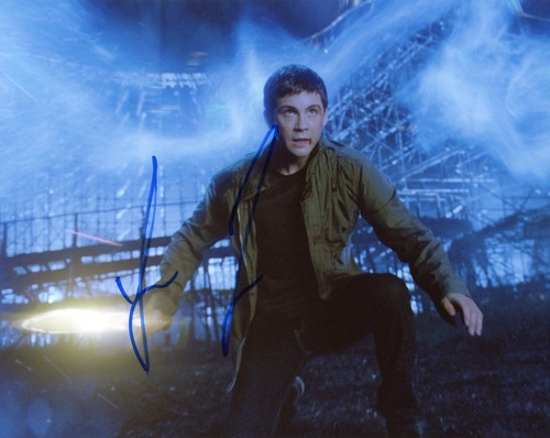 Logan Lerman "Percy Jackson" AUTOGRAPH Signed 8x10 Photo E ACOA | eBay