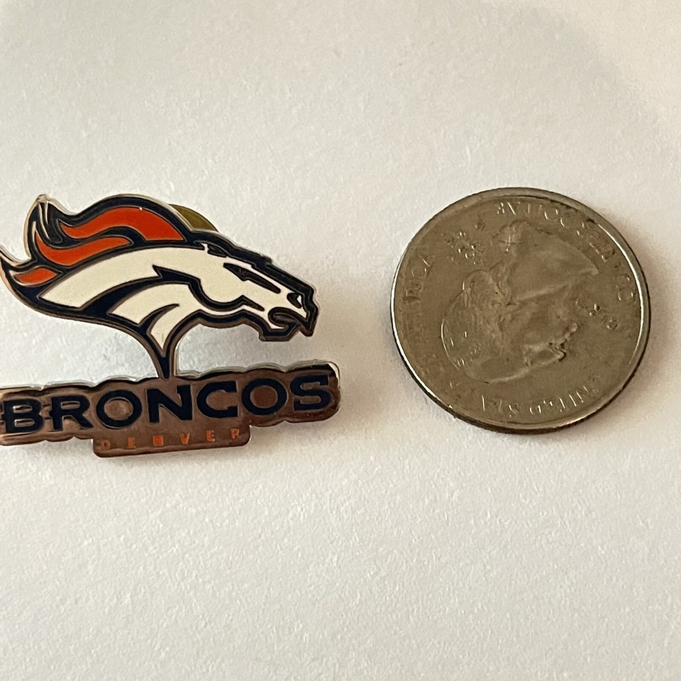Denver Broncos Logo/Workmark PSG Lapel Hat Pin - NFL Licensed Jewelry ...