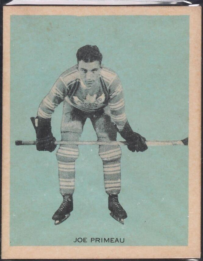 1933-34 Hamilton Chewing Gum V288 - Joe Primeau #2 (RC) for sale online ...