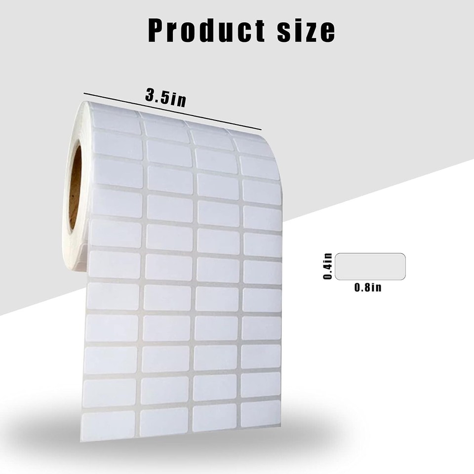 10000Pcs Storage Container Labels Sticker Premium Adhesive Small Labels ...