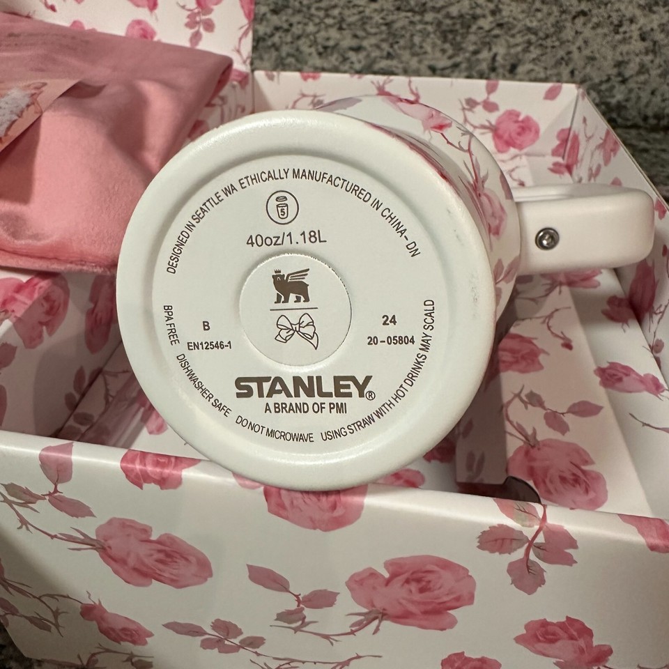 Stanley Love Shack Fancy RIBBON ROSA Limited Edition 40oz Quencher ...