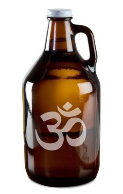 Aum Islamic Style Hand Etched 64oz Beer Wine Growler | eBay