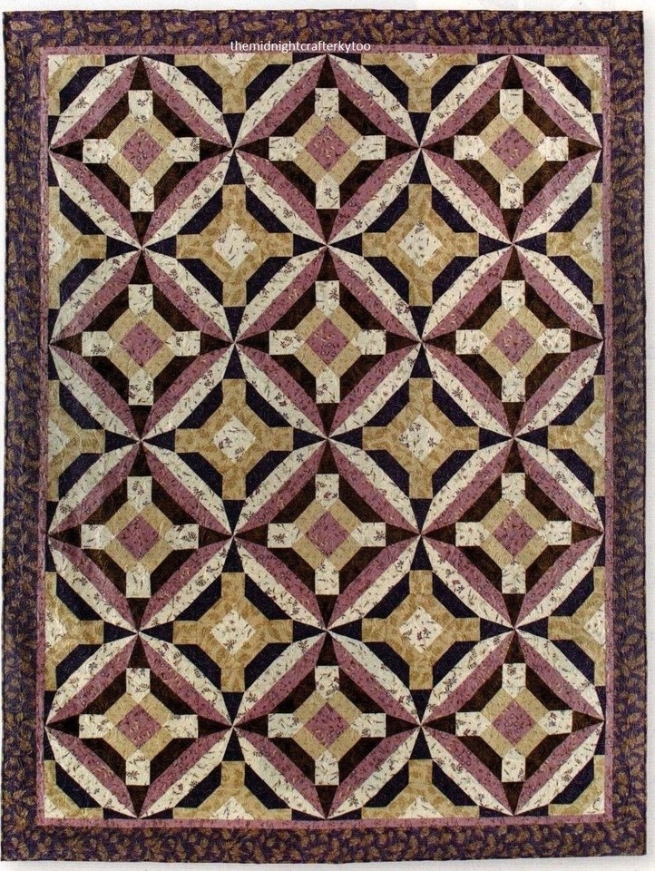 Eternity Quilt Pattern Pieced/Paper Pieced JT | eBay