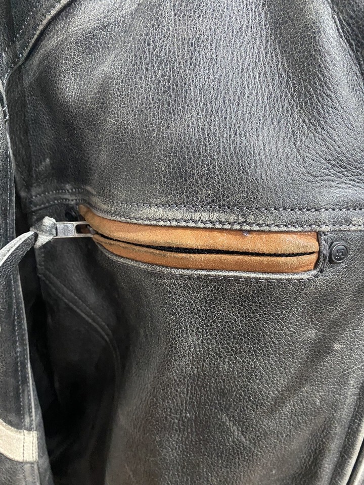 Harley Davidson Men's Boulevard Distressed Leather 2XLT Jacket 97170 ...