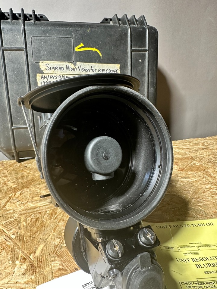 SIMRAD KN203 FAB night vision scope *working* W/HARD CASE | eBay