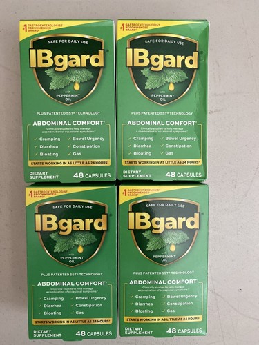 4X IBgard ABDOMINAL COMFORT 4x48 =192 TOTAL CAPSULES EXP: 2026 & 2027 ...