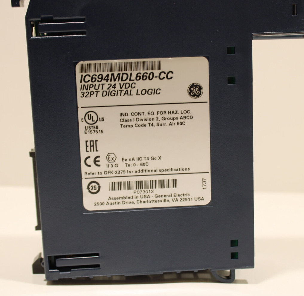 GE IC694MDL660-CC Input Module NEW | eBay