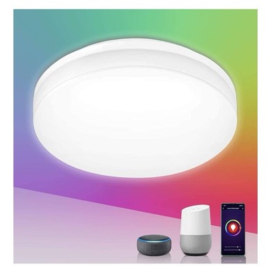Lepro Smart LED RGB Colour Ceiling Light IP54 Waterproof 15W 1250lm ...