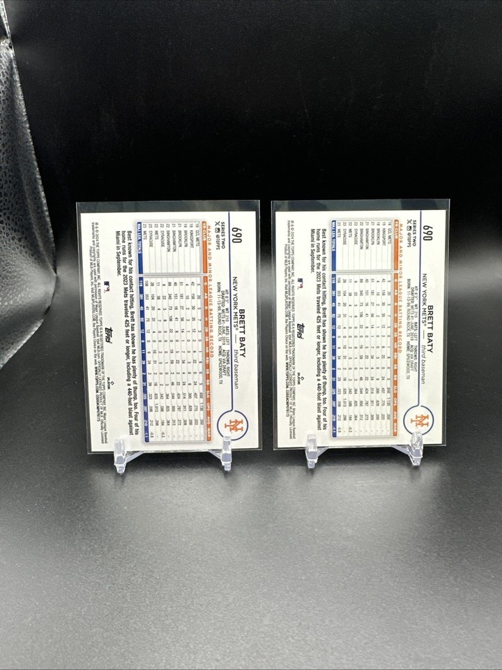 2024 Topps Series 2 #690 Brett Baty New York Mets (2) Cards MLB ...