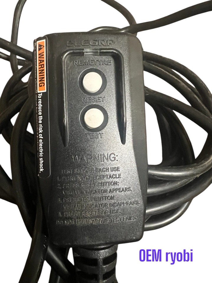 RYOBI RY141802VNM 1800 PSI 1.2 GPM Pressure Washer GFCI Plug Electric ...