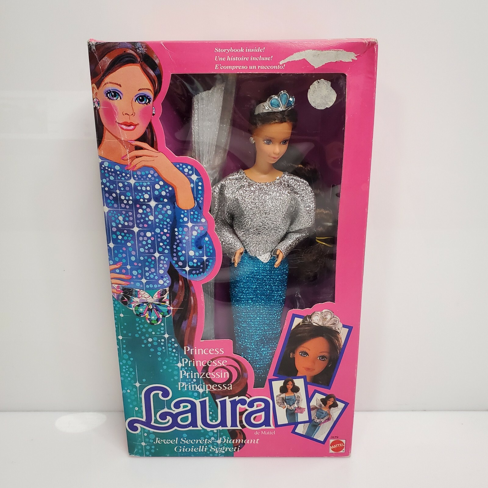 1986 Mattel Barbie JEWEL Secrets Whitney Doll 3179 NRFB for sale online ...