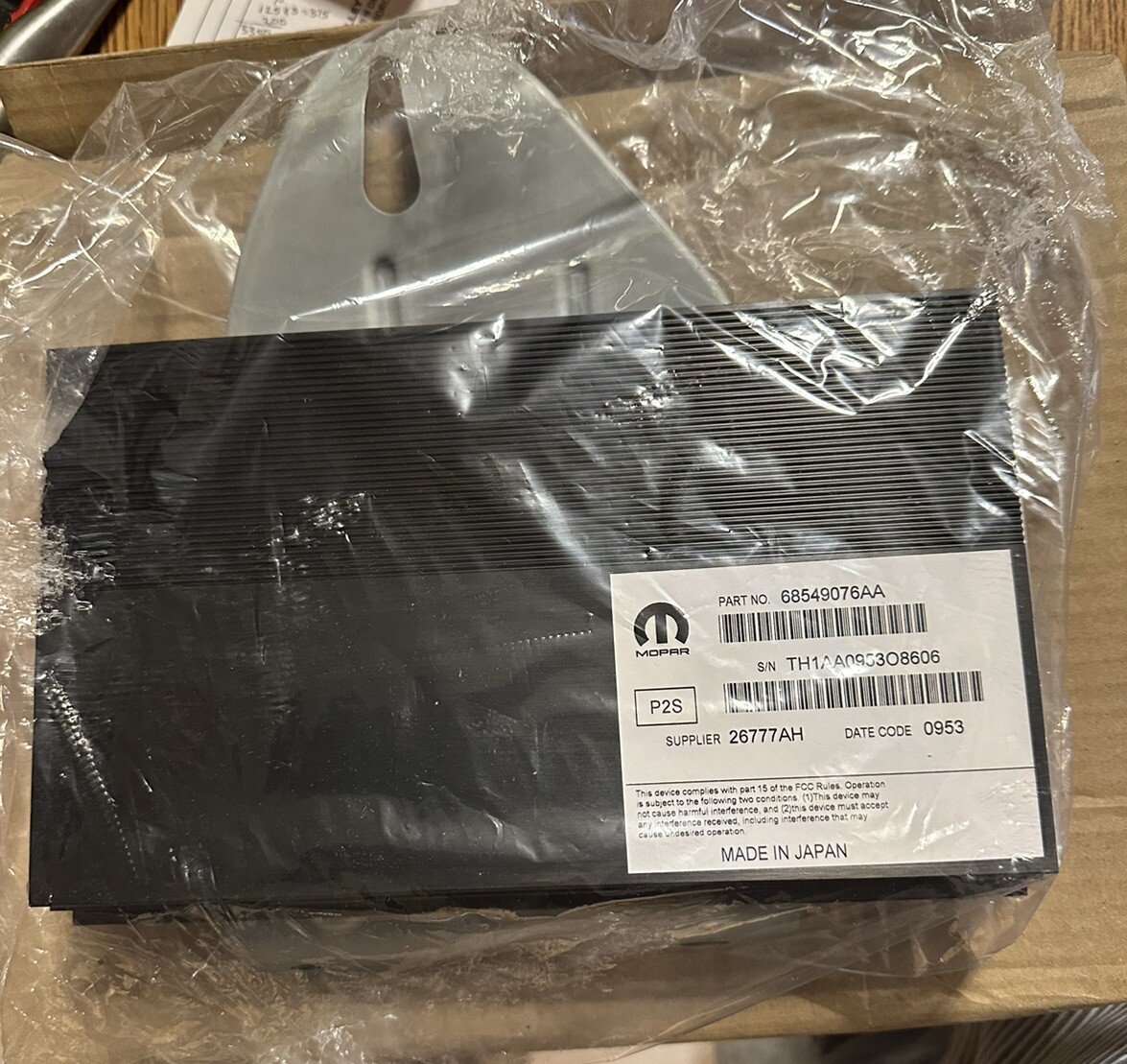 AUDIO SOUND SYSTEM AMP AMPLIFIER MODULE OEM DURANGO 2017 - 23 CHEROKEE ...