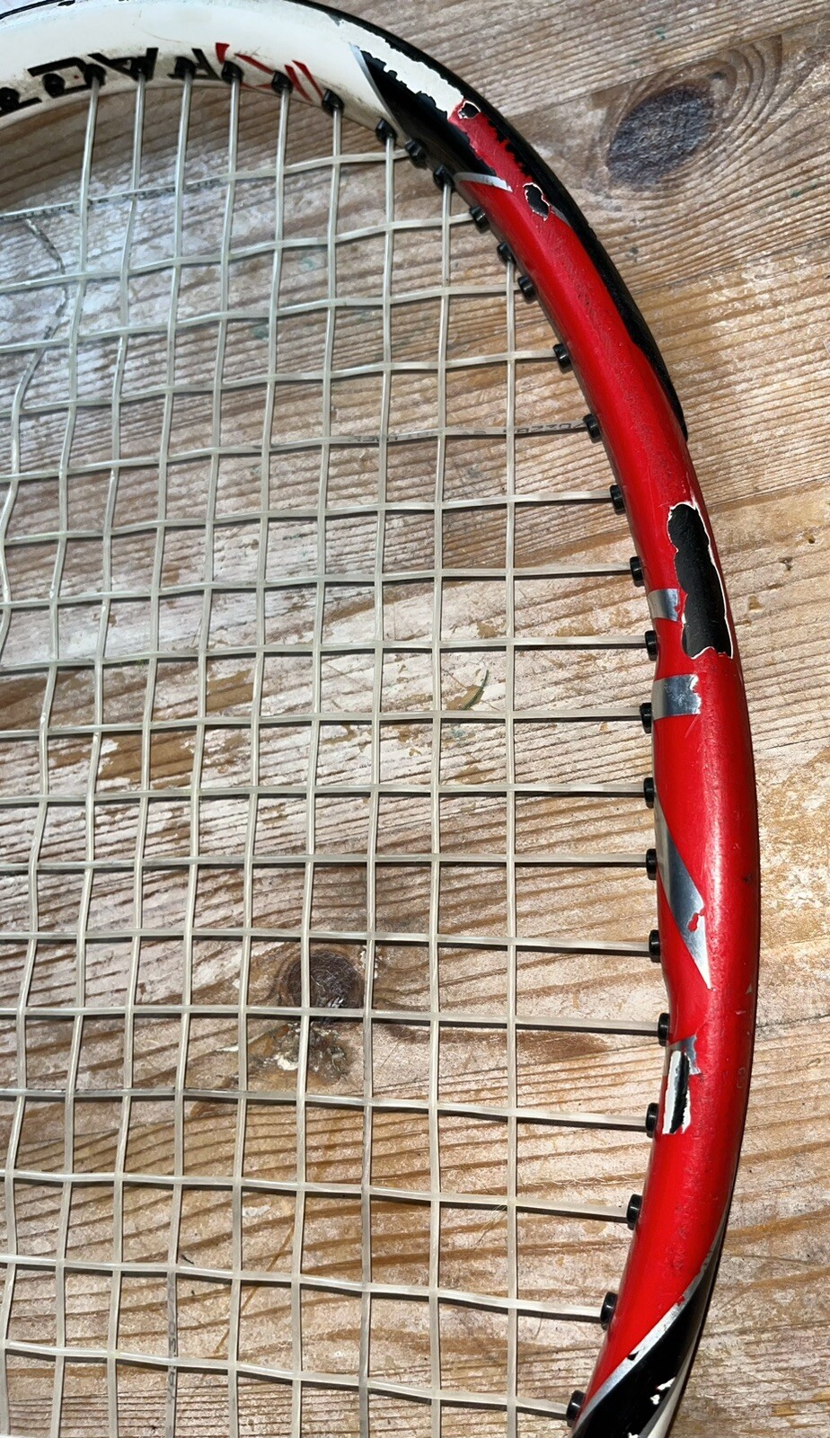 Wilson K-Factor Six One Team 95 Tennis Racket, White / Red / Black | eBay