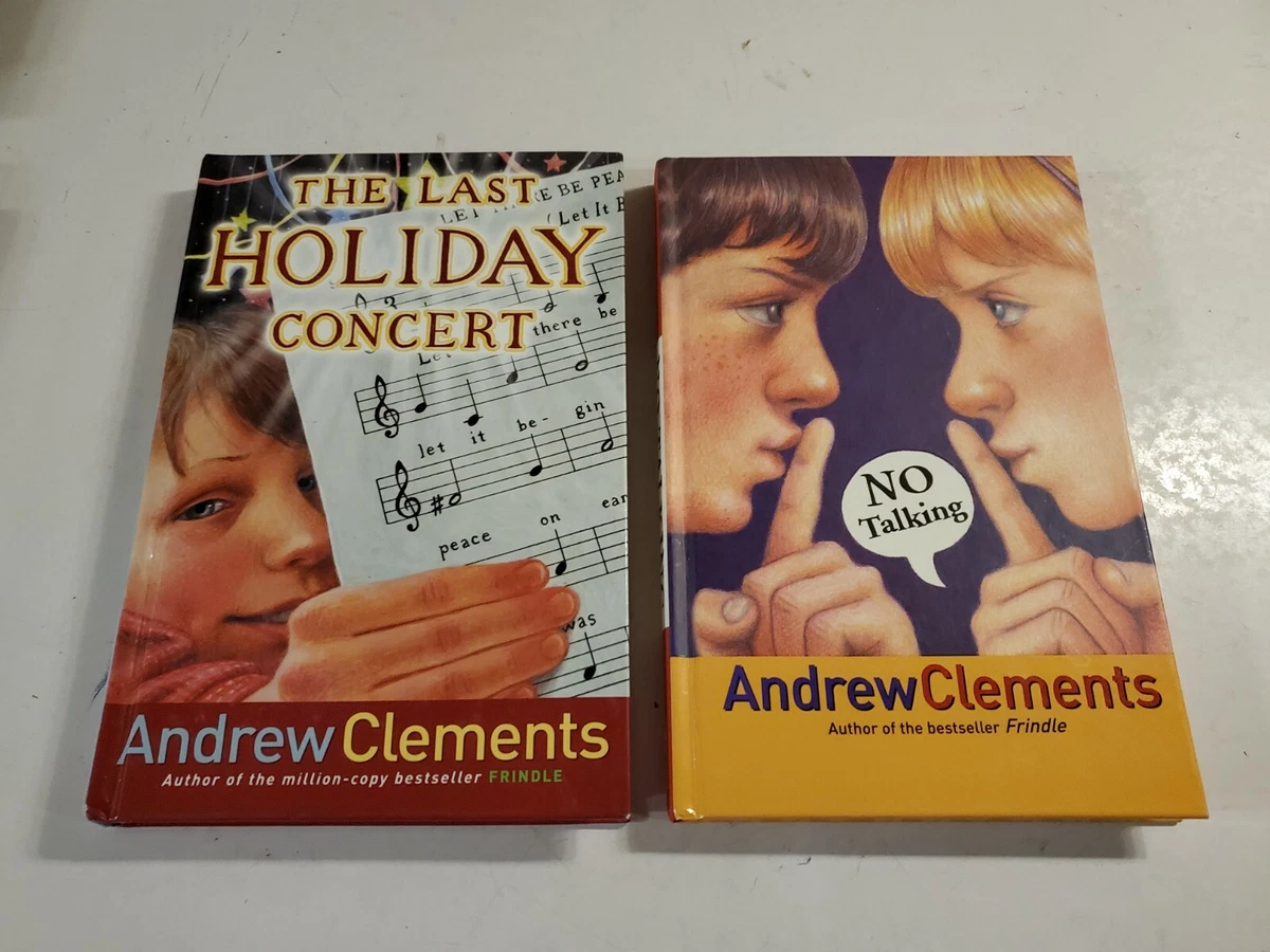 Poster By Andrew Clements No Talking