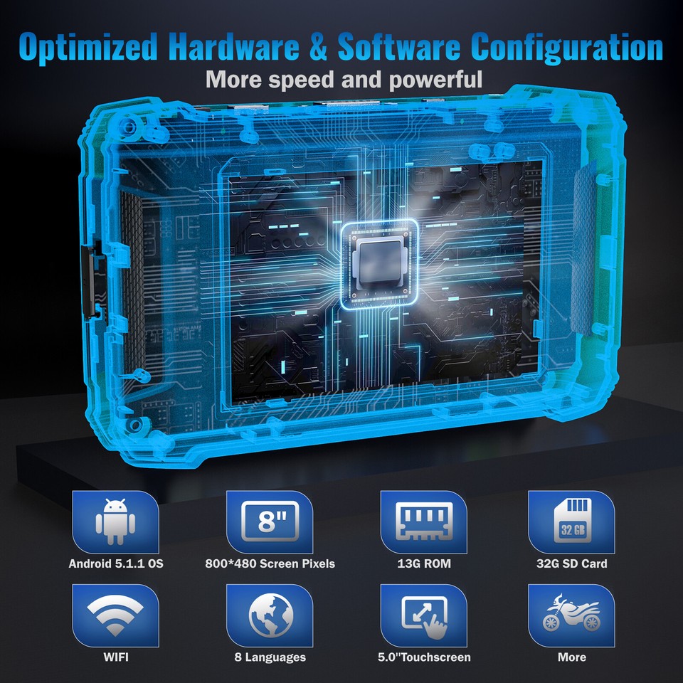 ATV/MTV/Snowbile/ Motorcycle Scanner OBD Diagnostic Scan Tool Coding ...