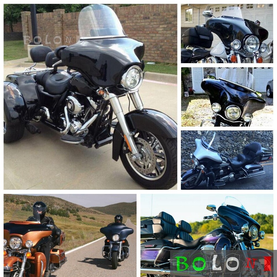 For Kawasaki Vulcan 750 800 900 1500 1600 1700 2000 Batwing Fairing ...