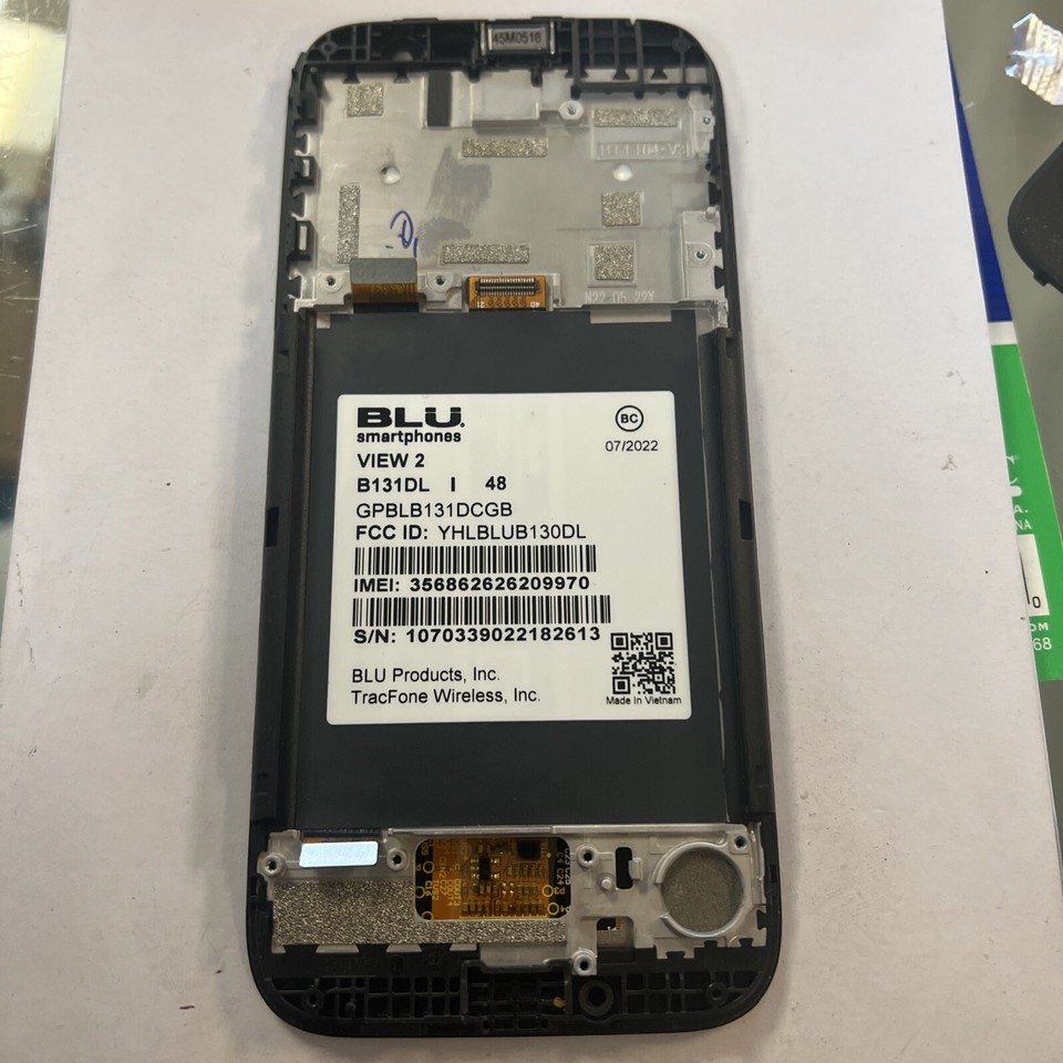 TracFone BLU View 2 B130DL B131DL LCD Display Touch Screen Part *A ...