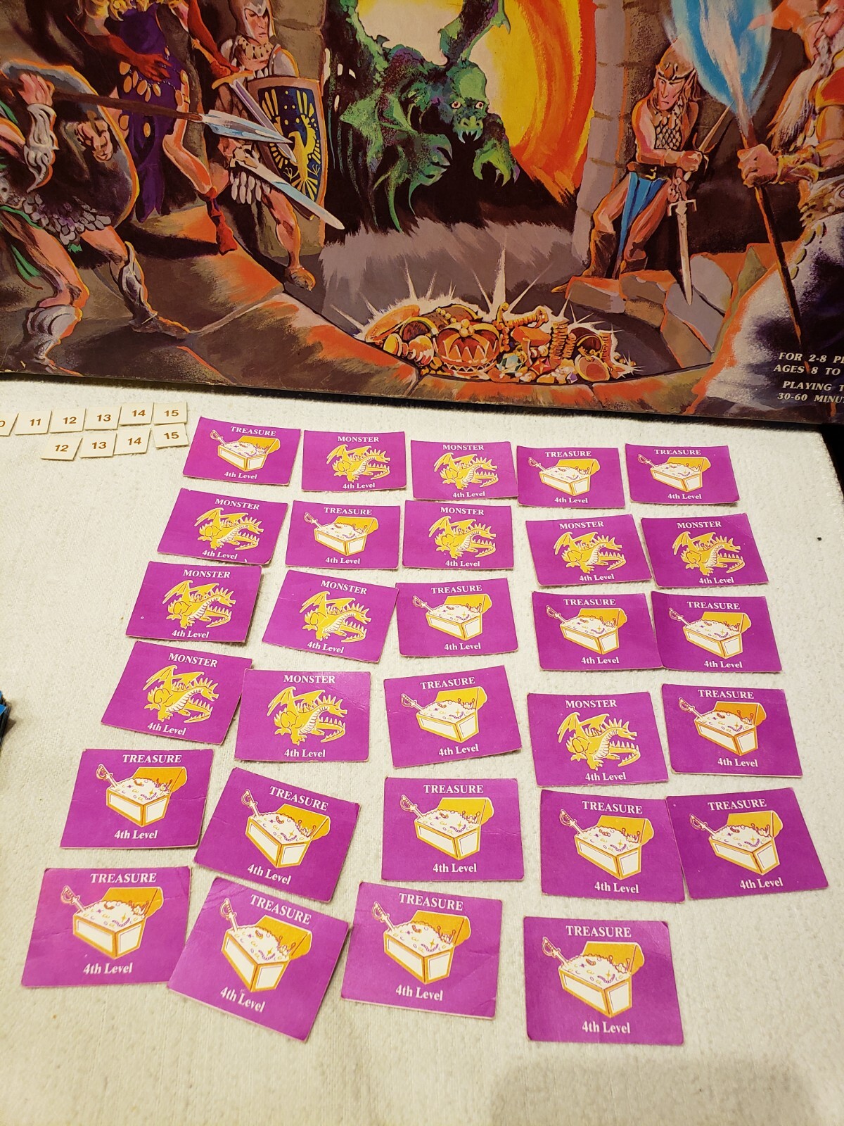 1980 VINTAGE TSR HOBBIES DUNGEON ! RPG FANTASY BOARDGAME WIZARDS | eBay