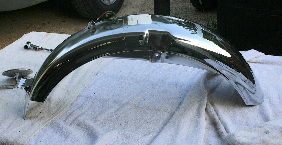 1973 Honda CB350G Super Sport 350 Rear Fender Guard - OEM. - (CB-20) | eBay