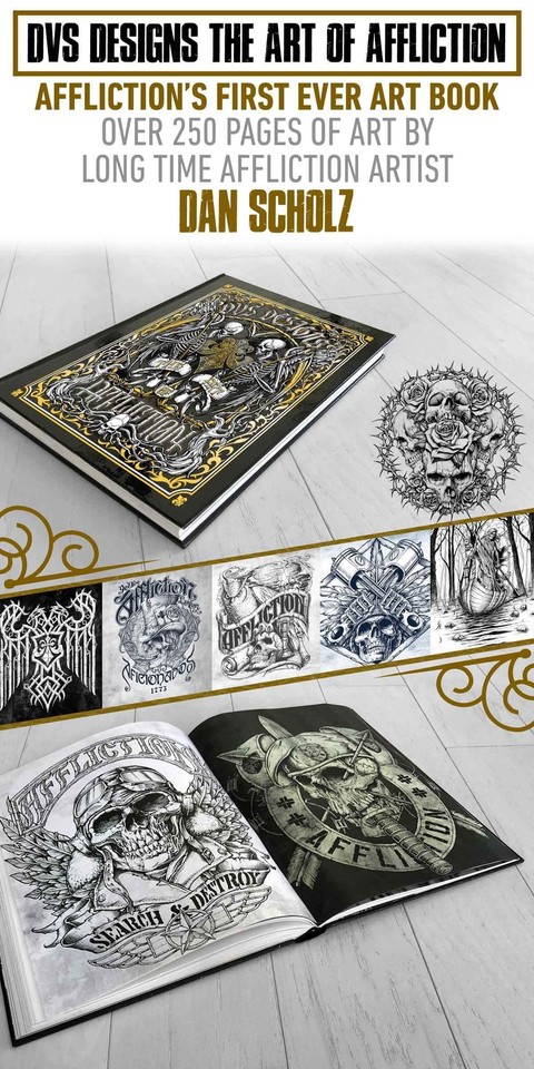 AFFLICTION ART OF BOOK | eBay