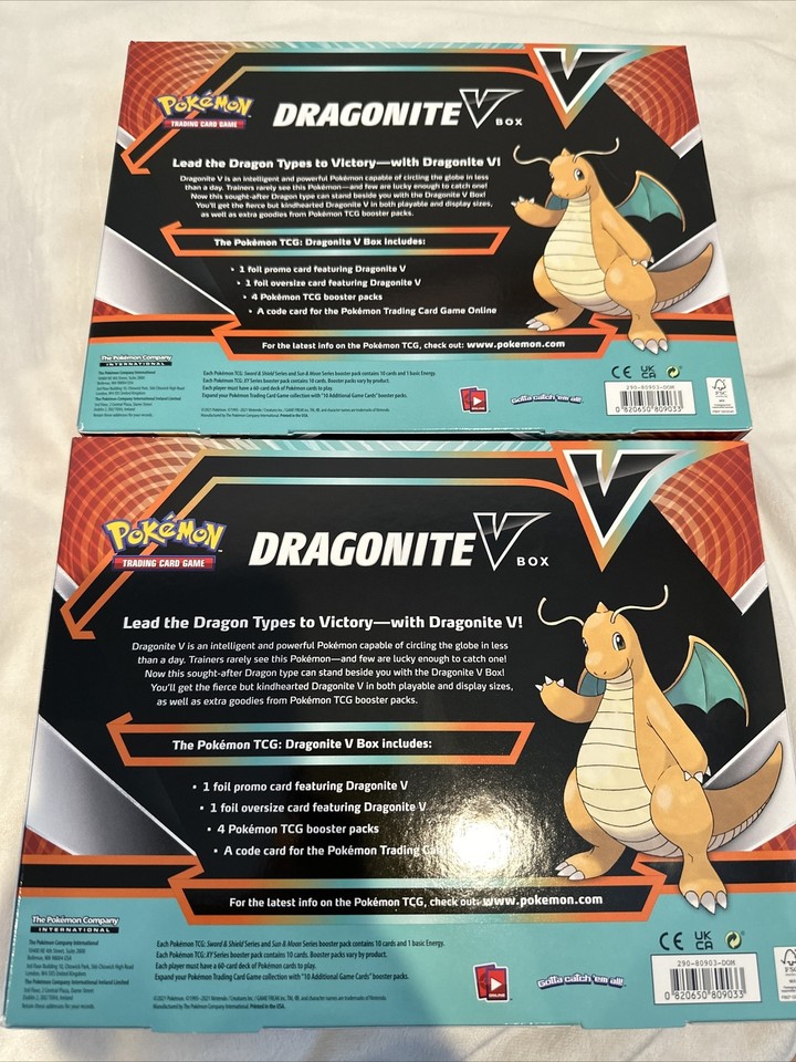 Pokémon Dragonite VBOX x2 | eBay