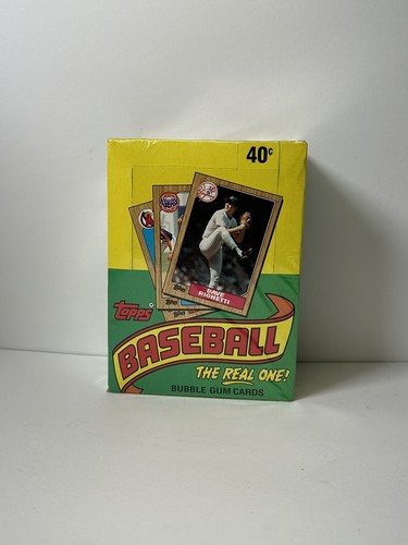 1987 Topps Baseball Wax Box, 36 Factory Sealed Packs, | eBay