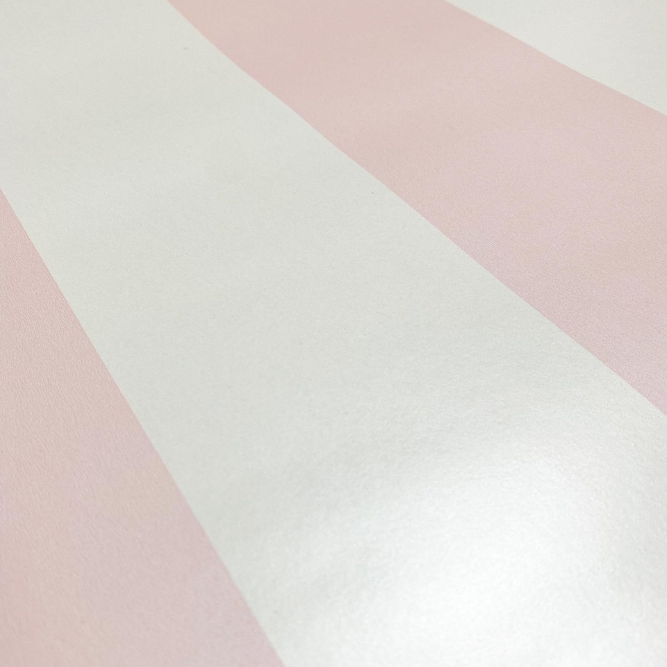 Classic Stripe Wallpaper Sassy B Tease 187541 Pink & White Girls ...