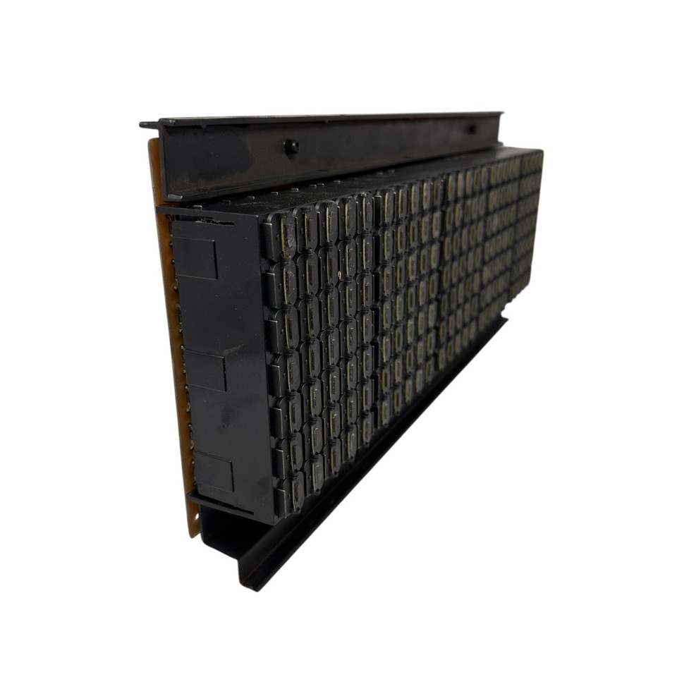 25x7 Flip-Dot Matrix Display Board – Bus Destination Sign DVS 7000-18 ...