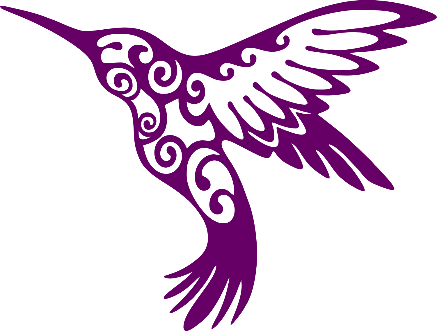 Hummingbird Vinyl Decal Sticker Car Truck Yeti Window Bumper Wall ...