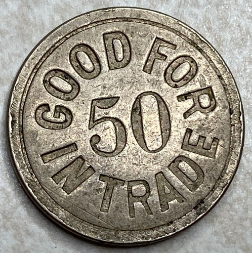 50 in 2726 Arcade Jukebox Pinball Trade Stimulator Slot Machine Token ...