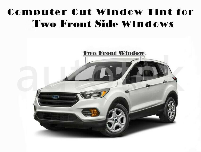 PreCut Film Front Two Door Windows Any Tint Shade For GMC Acadia 2017 ...
