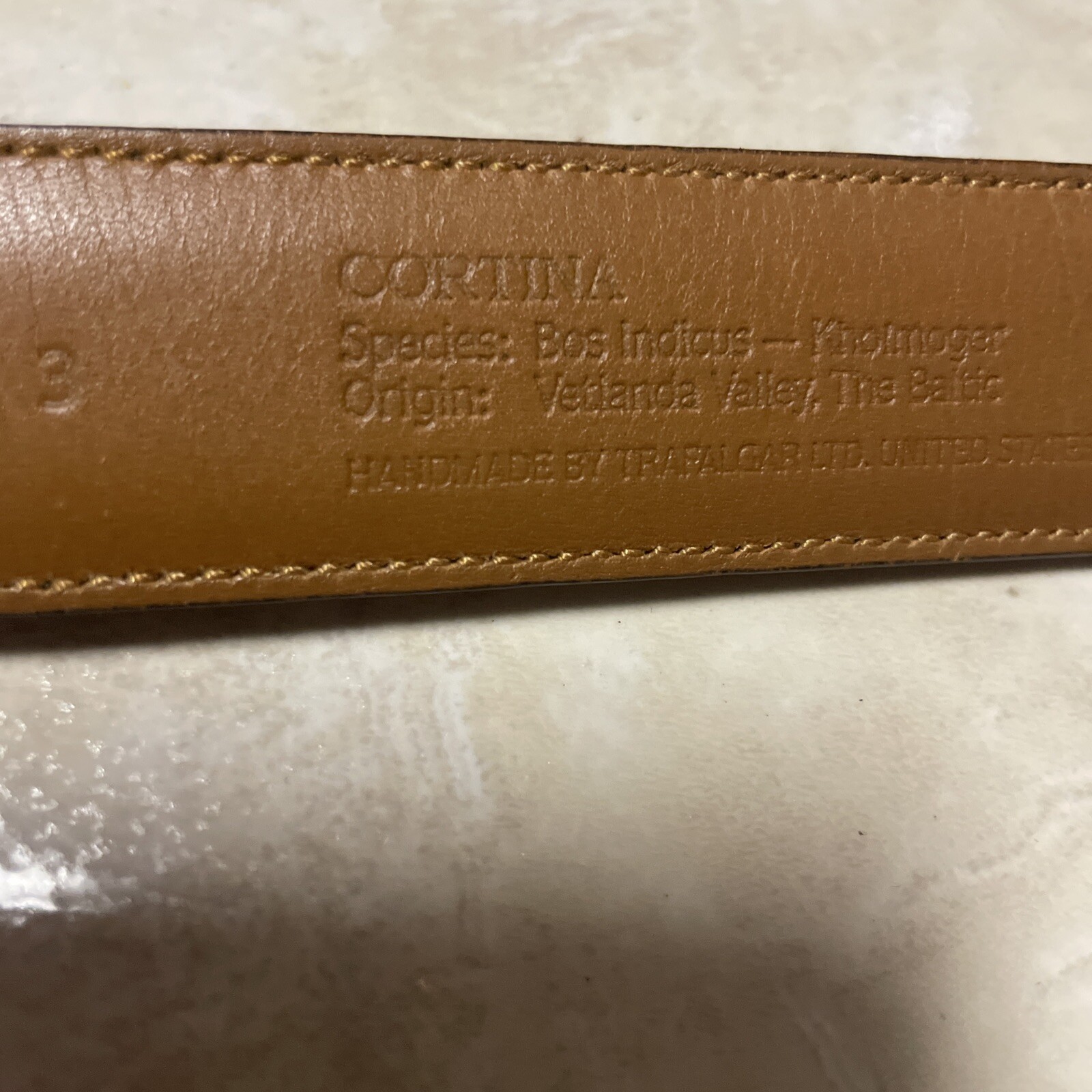 Trafalgar Hand Polished Cortina Leather Burgundy Cord… - Gem