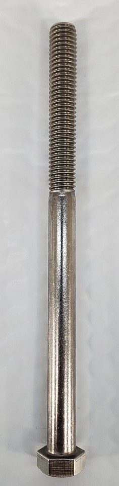 Stainless Steel Hex Head Bolt - 1/2-13 x 7-1/2" - 3" Thread Length THE ...