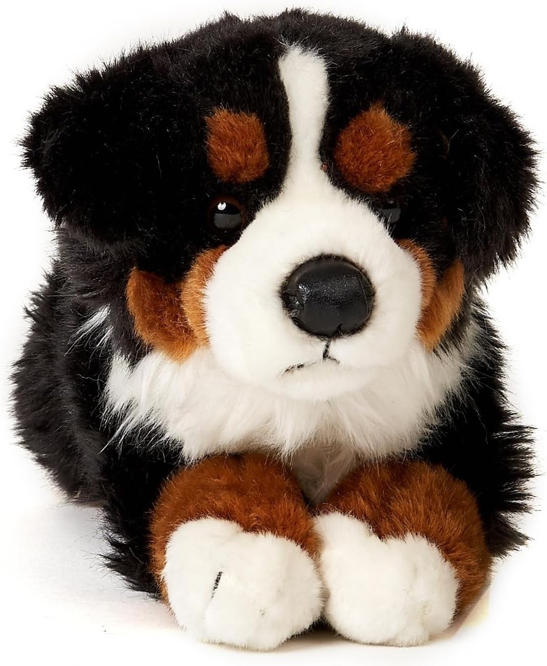 Uni-toys Berner Sennenhund liegend 38cm Plüsch Hund Stofftier ...