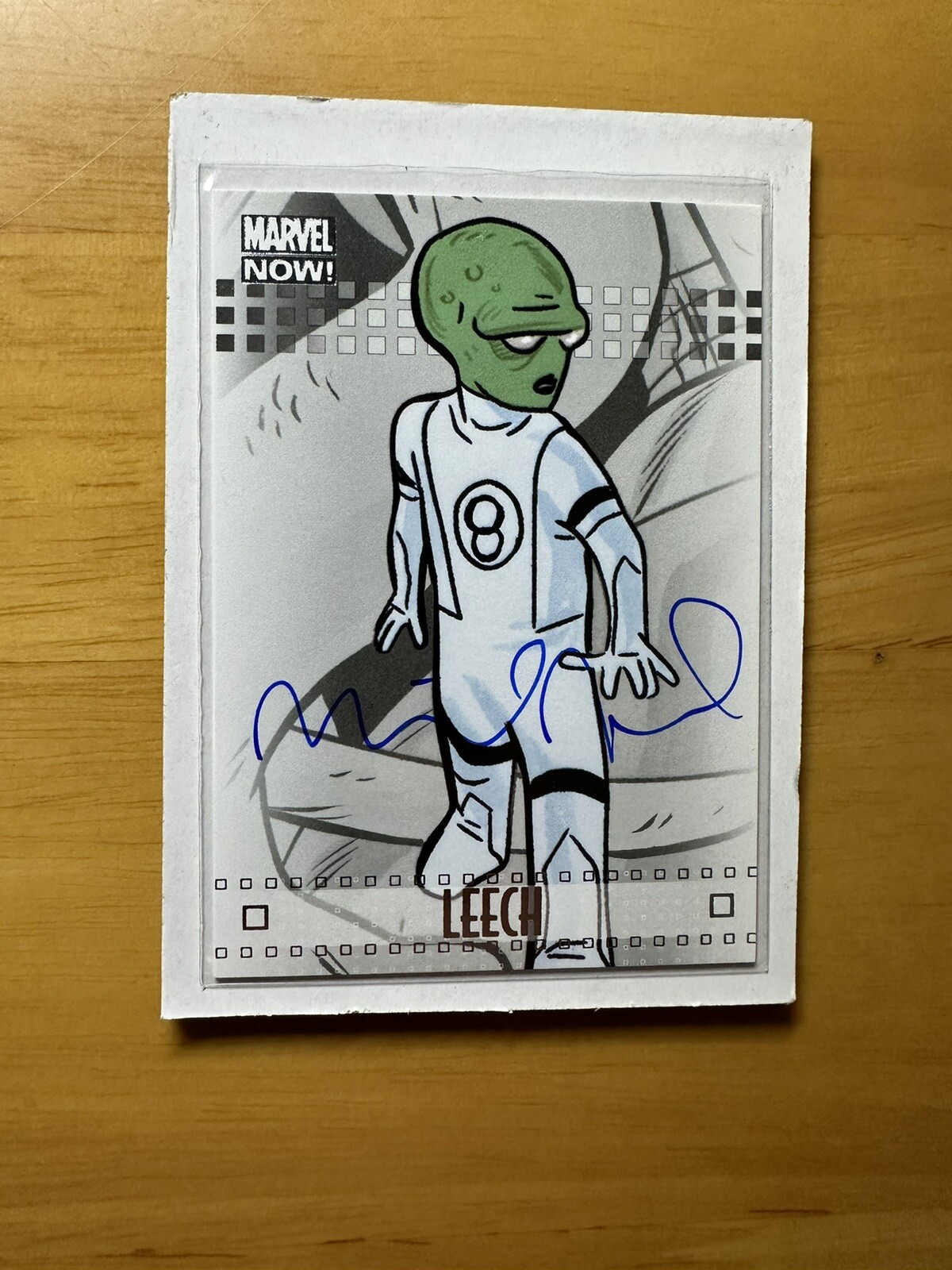 2013 Upper Deck Marvel Now! LEECH Auto Mike Allred # 51A Autograph ...