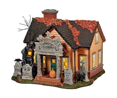 Dept 56 - Halloween - THE CEMETERY HOUSE - 6005476 - Limited Edition ...
