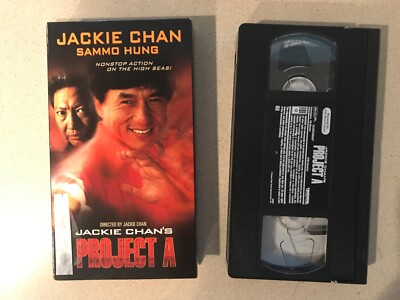 Jackie Chan's Project A (VHS) Jackie Chan, Sammo Hung 786936127997| eBay