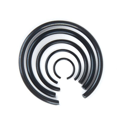 Retaining Rings Round Wire Circlip Clip for Bores Snap Ring 70Mn ...